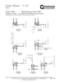 1200 Series Fixed - Graham Architectural ProductsGraham Architectural Products