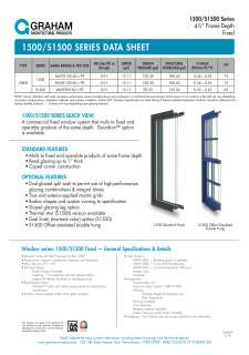 Product Literature - Graham Architectural ProductsGraham Architectural ...