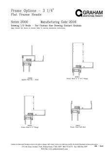 2000 Series Single Hung - Graham Architectural ProductsGraham ...