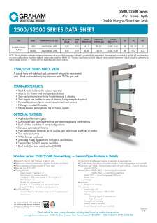 Product Literature - Graham Architectural ProductsGraham Architectural ...