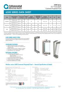 Product Literature | Graham Architectural Products