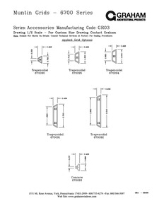 Muntin Grids | Graham Architectural Products