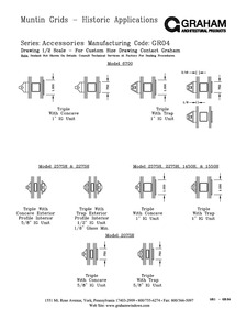 Muntin Grids | Graham Architectural Products
