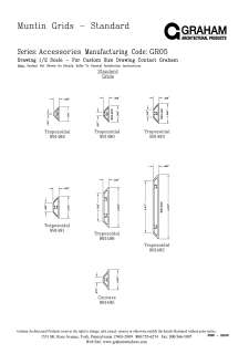 Muntin Grids | Graham Architectural Products