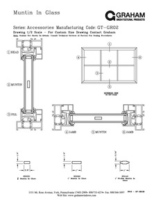 Muntin Grids | Graham Architectural Products