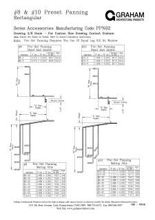 Panning - Preset - Graham Architectural ProductsGraham Architectural ...