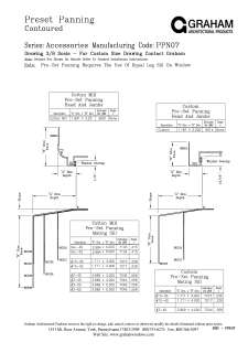 Panning - Preset - Graham Architectural ProductsGraham Architectural ...