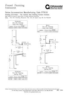Panning - Preset - Graham Architectural ProductsGraham Architectural ...