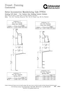 Panning - Preset - Graham Architectural ProductsGraham Architectural ...